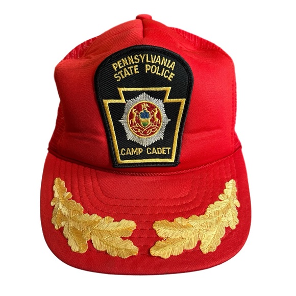 Accessories | Vintage Red Pennsylvania State Police Camp Cadet ...